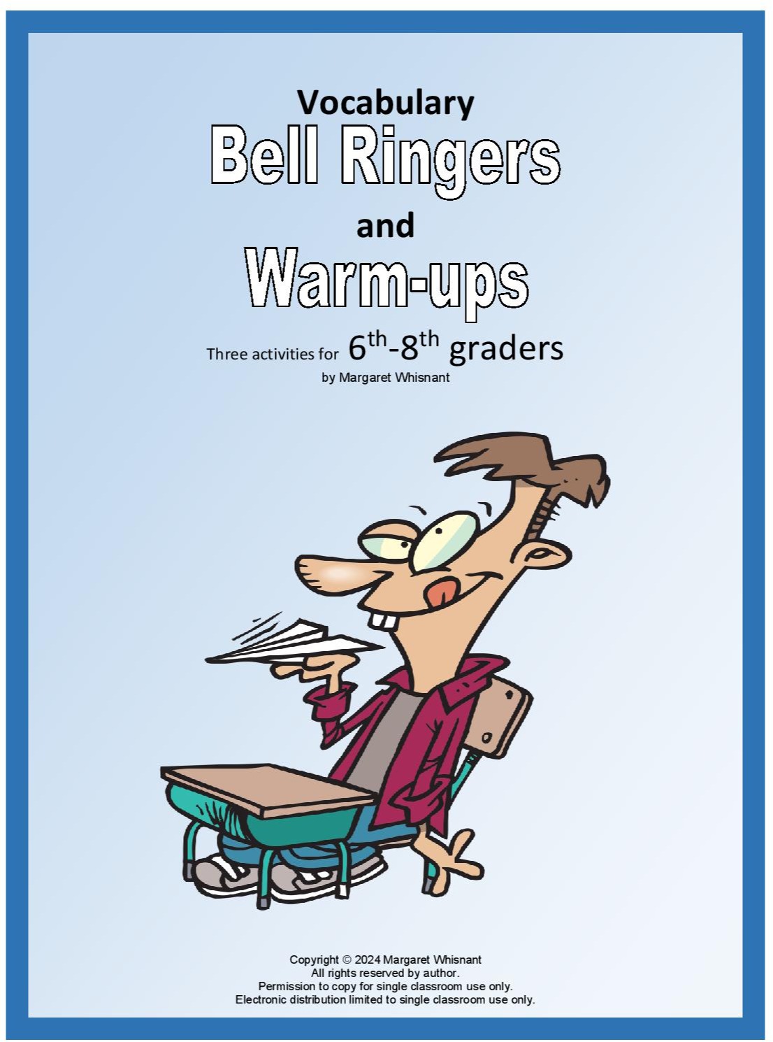 Vocabulary Bell Ringers and Start-ups 6-8th Grades – TakingGrades.com